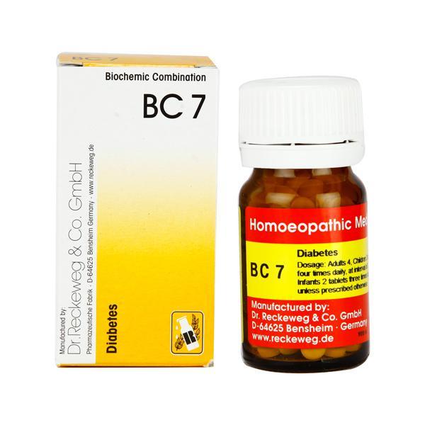 Buy Dr. Reckeweg BC 7 Tablet 20 gm Online at Best Price | Netmeds