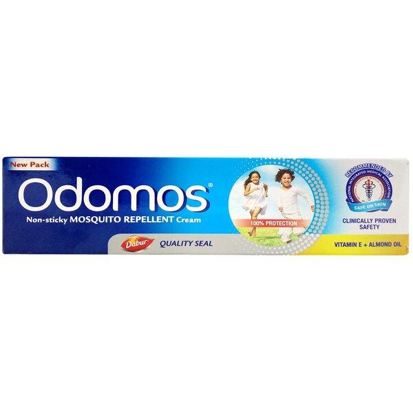 Buy Dabur Odomos Non-Sticky Mosquito Repellent Cream - Vitamin E ...