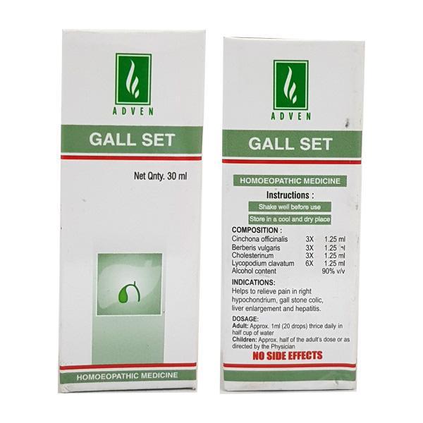 Adven Gall Set Drops 30 ml online at best price-Homeopathy