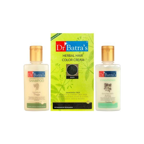 Dr Batra's Hair Care Combo (Dandruff Cleansing Shampoo 100 ml + Herbal ...