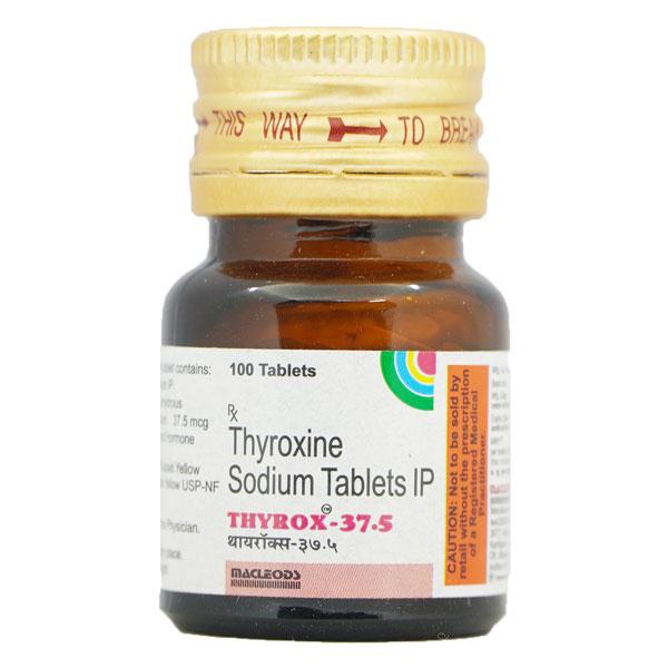 Buy THYROX 37.5 Tablet 100's Online at Upto 25% OFF | Netmeds