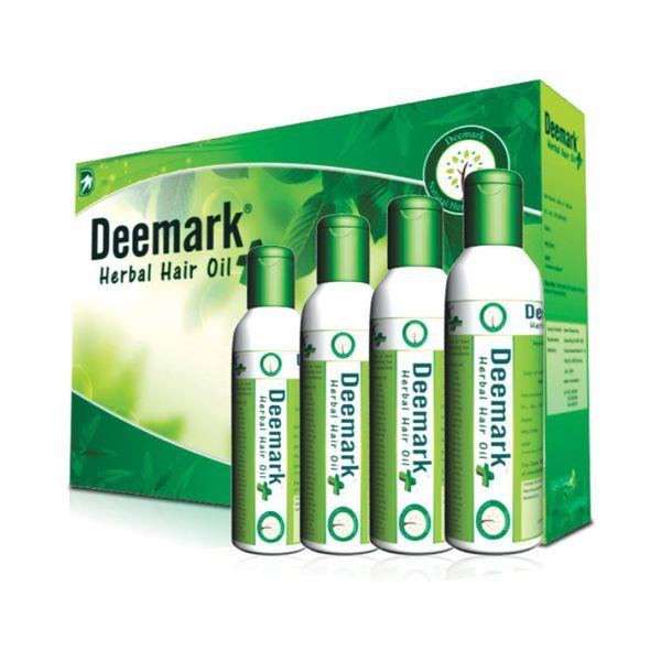 Deemark Herbal Plus Hair Oil (Pack of 4 x 150 ml) Online at Discounted ...