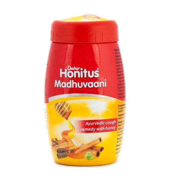 Dabur Honitus Madhuvaani (Ayurvedic Cough Remedy with Honey) 150 gm ...