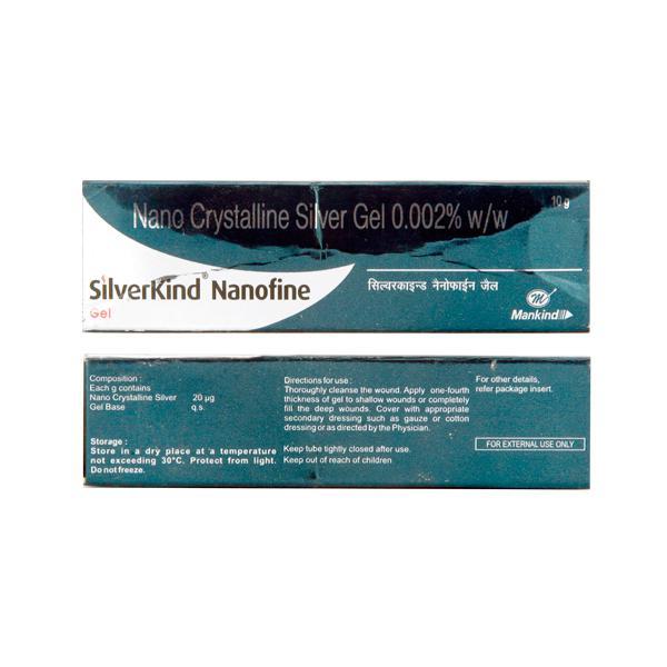 Silverkind Nanofine Gel 10gm