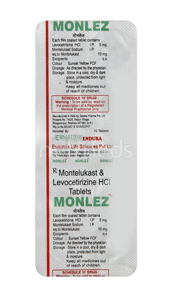 Monlez Tablet 10'S