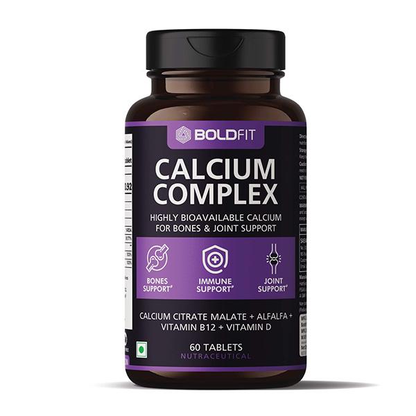 Boldfit Calcium Complex Tablet 60's Online at Best Price - Calcium and ...