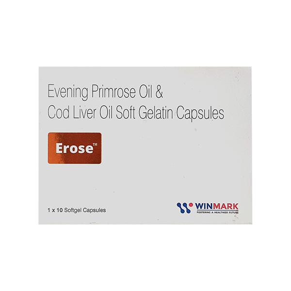 E ROSE Softgel 10's Price, Uses, Side effects, Substitutes | Netmeds