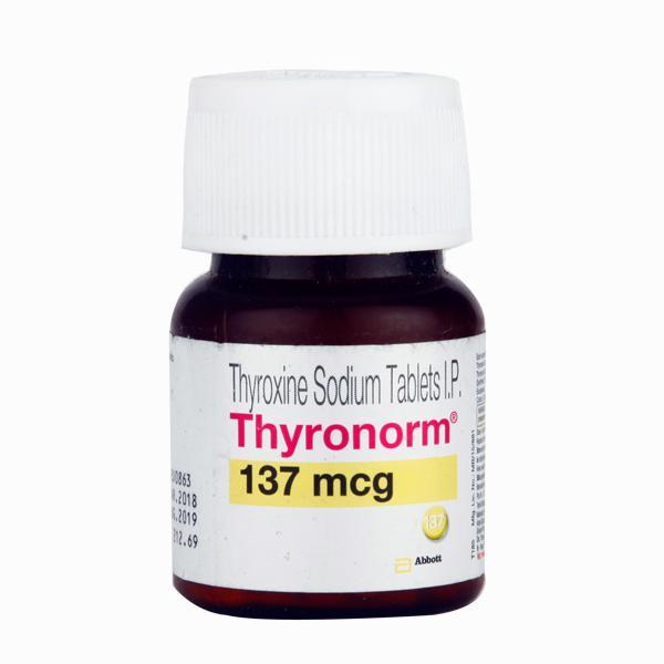 Thyronorm 137Mcg Tablet 100'S
