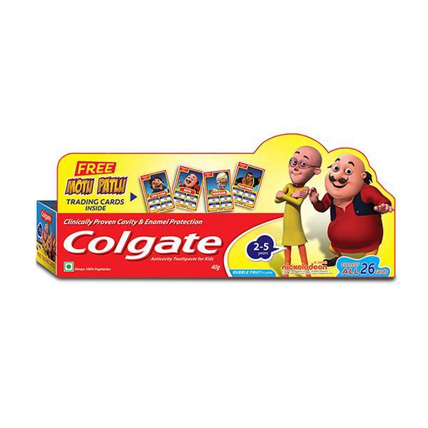Buy Colgate Kids (2-5 Years) Toothpaste - Bubblefruit Flavor 40 gm ...