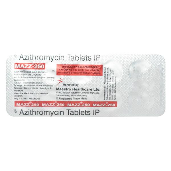 MAZZ 250 Tablet 10's