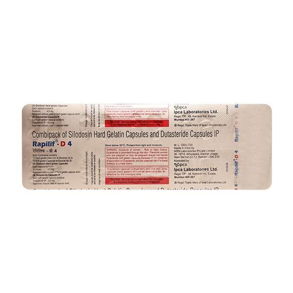 Rapilif D 4/0.5 Combipack Capsule 10'S