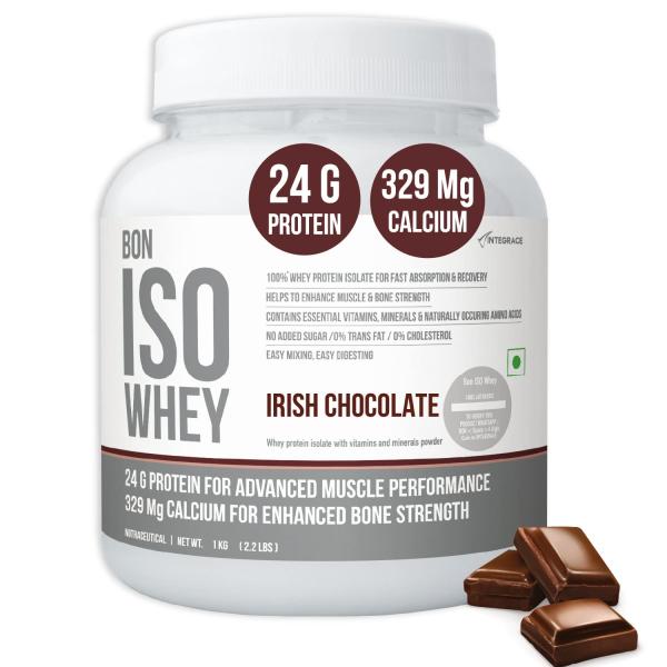 Integrace BON ISO Whey Protein Powder - Irish Chocolate 1 kg