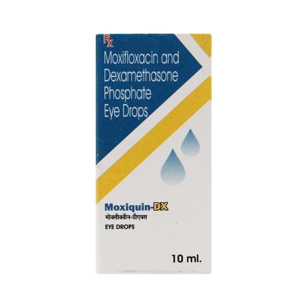 Buy MOXIQUIN DX Eye Drops 10ml Online at Upto 25% OFF | Netmeds