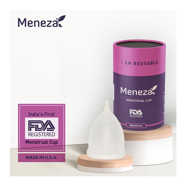 Meneza Menstrual Cup - Large | Reusable & Leak-Proof Period Protection ...