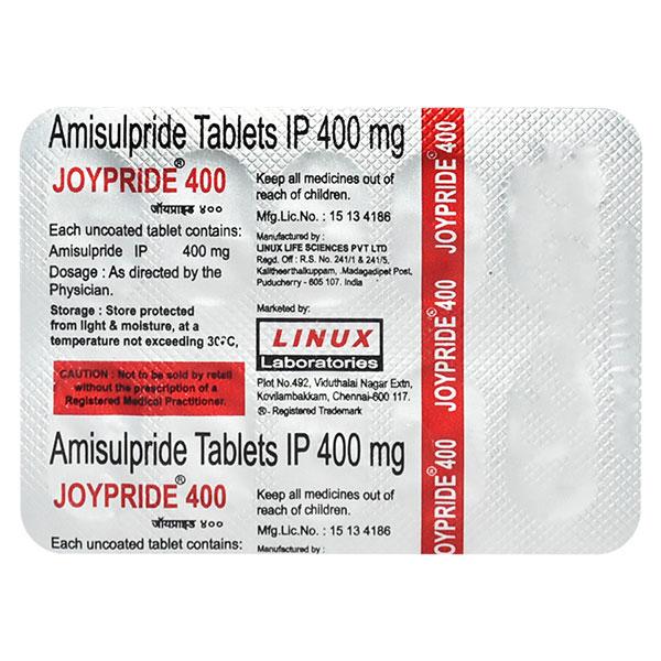 Joypride 400mg Tablet 10'S Price, Uses, Side effects, Substitutes | Netmeds