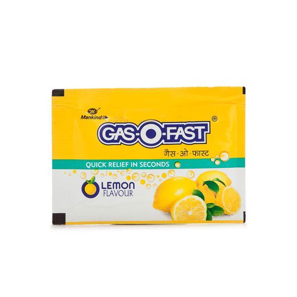 Buy Gas O Fast Sachets - Lemon 5 gm online at best price-Indigestion ...