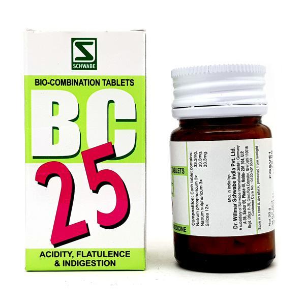 Dr. Willmar Schwabe BC 25 Tablet 20 gm online at best price-Homeopathy