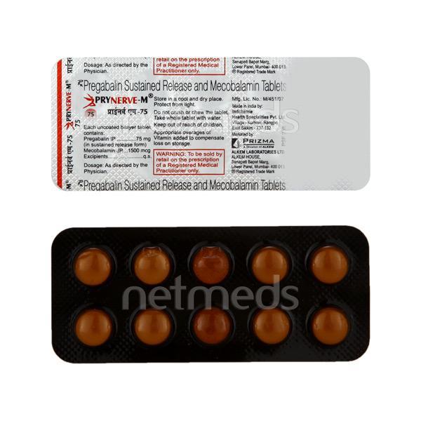 Prynerve M 75mg Tablet 10'S