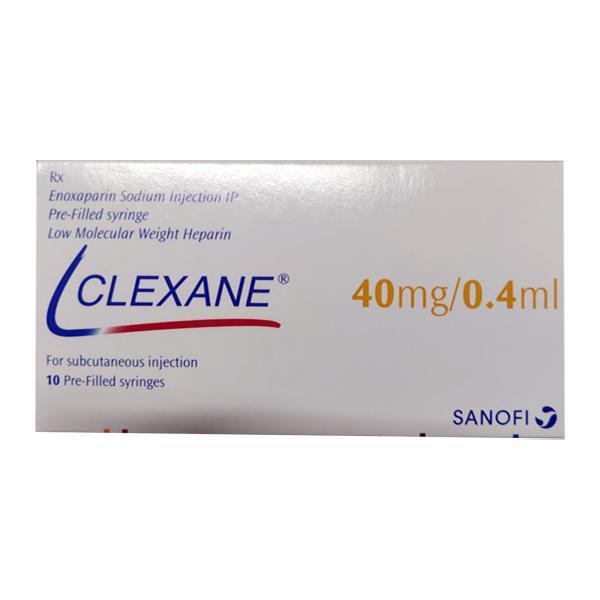 CLEXANE 40mg Prefilled Syringe(Pfs) 10X0.4ml