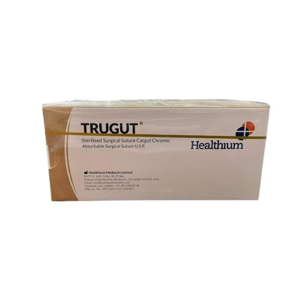 Healthium Trugut Surgical suture (4-0)(76 cm)(SN 5058) 1 s Online at ...