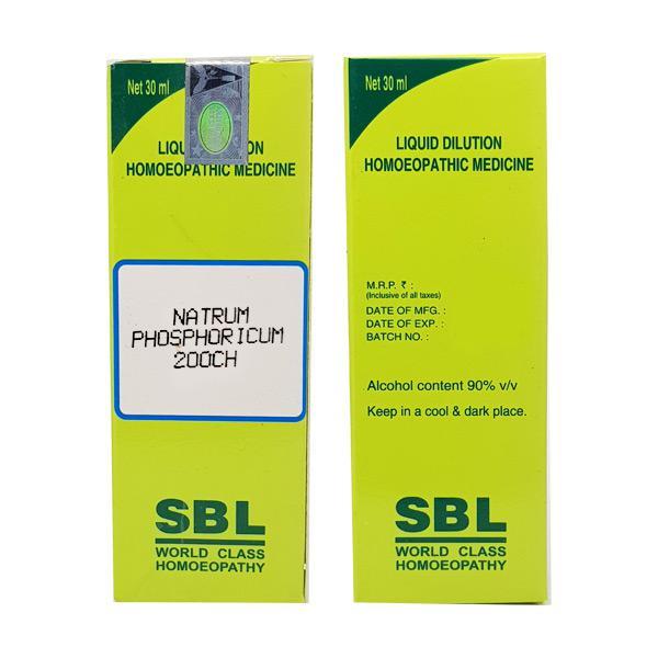 Buy SBL Natrum Phosphoricum 200 Liquid 30 ml Online at Discounted Price ...