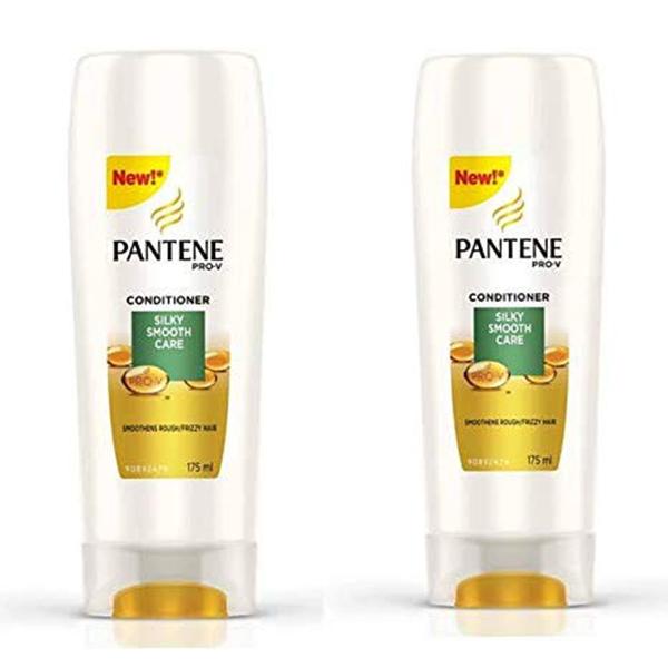 Buy Pantene Pro-V Silky Smooth Care Conditioner (Pack of 2 x 175ml ...
