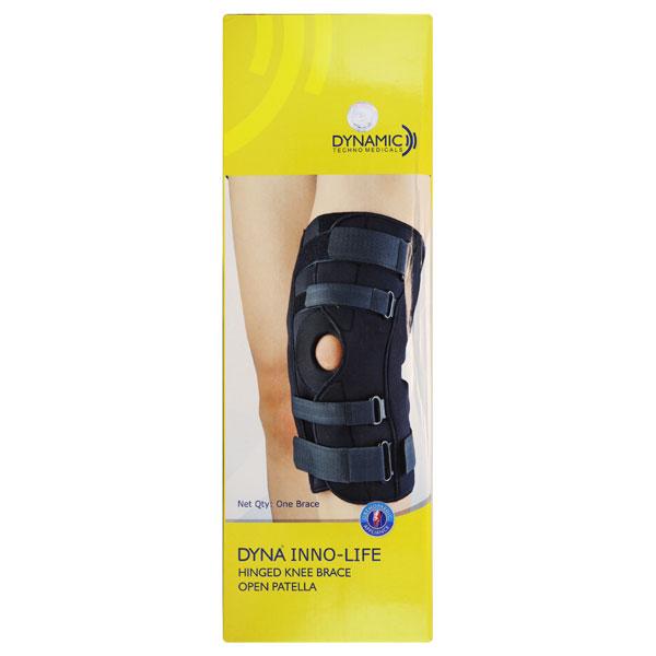 Buy DYNAMIC DYNA INNOLIFE HINGED KNEE BRACE OPEN PATELLA (1260) (XL ...