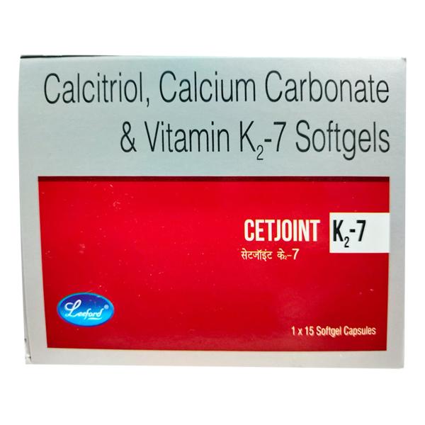 Buy CETJOINT K2 7 Capsule 15's Online at Upto 25% OFF | Netmeds