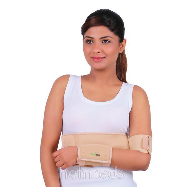 Wellon Elastic Shoulder Immobilizer Support- Ring Type (L) online at ...