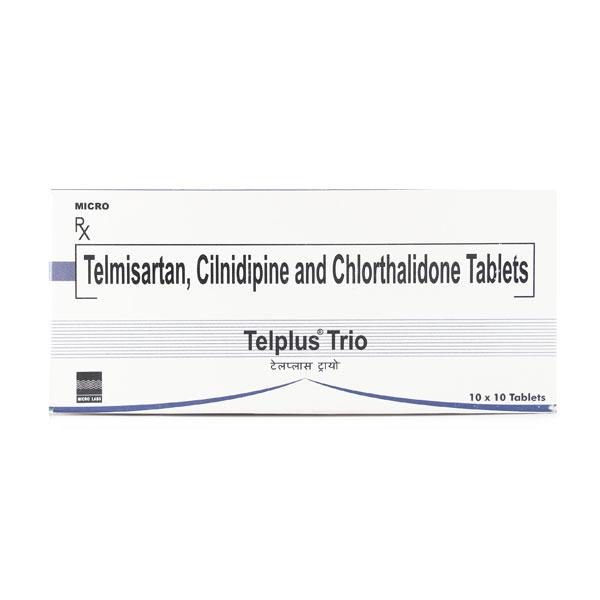 Telplus Trio 6.25Mg Tablet 10's