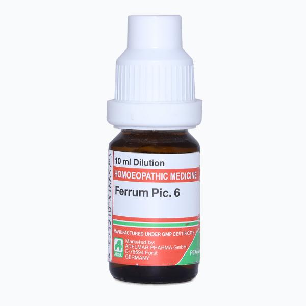 Buy Adel Ferrum Pic. 6 Liquid 10 ml Online at Discounted Price | Netmeds
