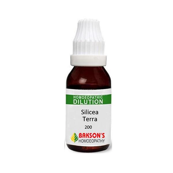 Bakson's Silicea Terra 200 CH Liquid 30 ml Online at Best Price - Dilutions
