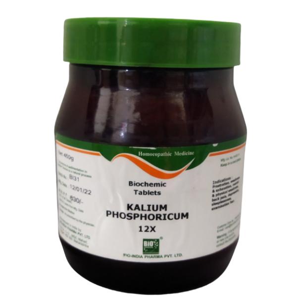 Bio-India's Biochemic Tablet - Kalium Phosphoricum 12X 450 gm Online at ...