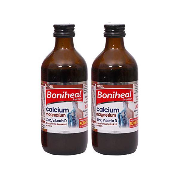Buy Aimil Boniheal Suspension (Pack of 2 x 200 ml) Online at Discounted ...