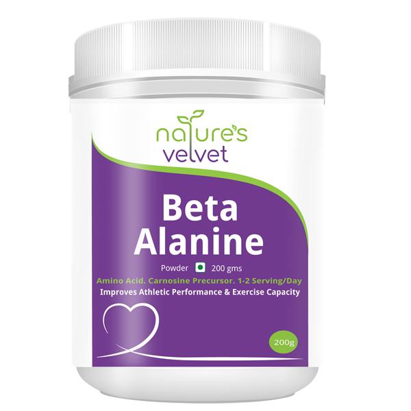 Natures Velvet Beta Alanine Powder 200 gm