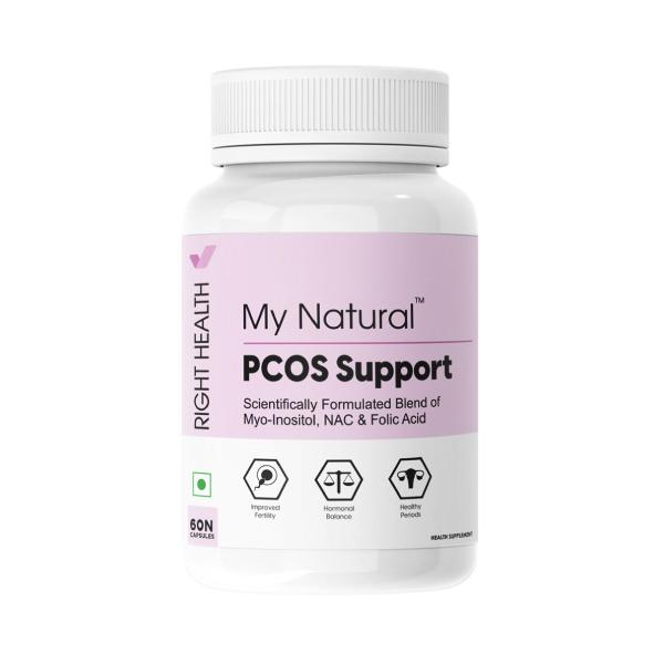 My Natural PCOS Support Tablet 60's Online at Best Price - Protein ...