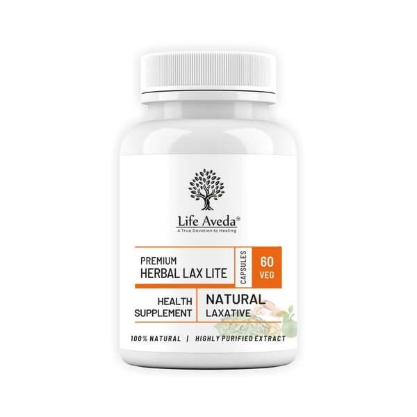 Buy Life Aveda Premium Herbal Lax Lite Veg Capsule 60's Online at ...