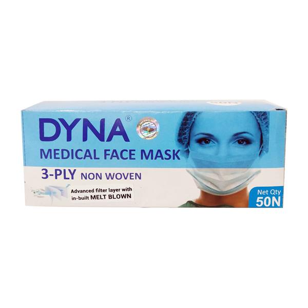 Buy Dyna Medical 3Ply Face Mask 50's Online at Discounted Price | Netmeds