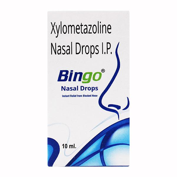 BINGO Nasal Drops 10ml Price, Uses, Side effects, Substitutes | Netmeds