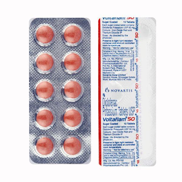 Voltaflam 50mg Tablet 10'S