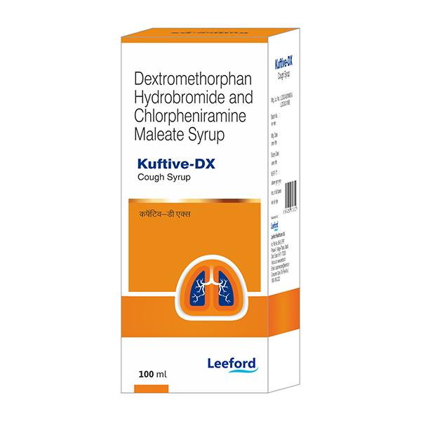 Kuftive DX Syrup 100ml Price, Uses, Side effects | Netmeds