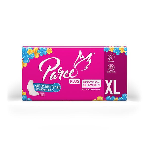 Paree Plus Sanitary Pads 30's online at best price-Menstrual Hygiene