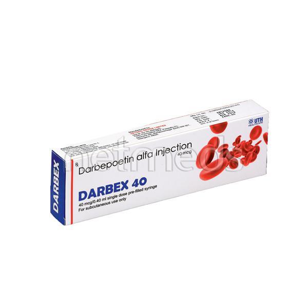 Darbex 40 Injection PFS 1's
