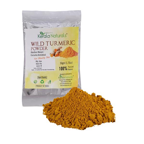 Buy Kerala Naturals Kasturi Turmeric Powder 50 gm Online at Discounted ...