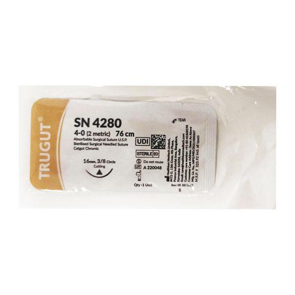 Trugut Absorbable Surgical Suture (SN 4280) 76 cm 1's