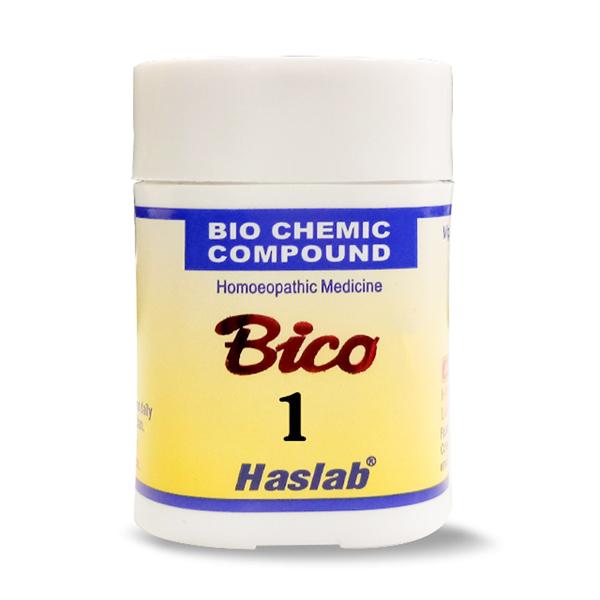Buy Haslab Bico 1 Biochemic Compound Tablet 550 gm Online at Discounted ...