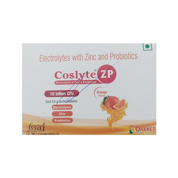 Buy COSLYTE ZP ORANGE FLAVOUR Sachet 5.6gm Online at Upto 25% OFF | Netmeds