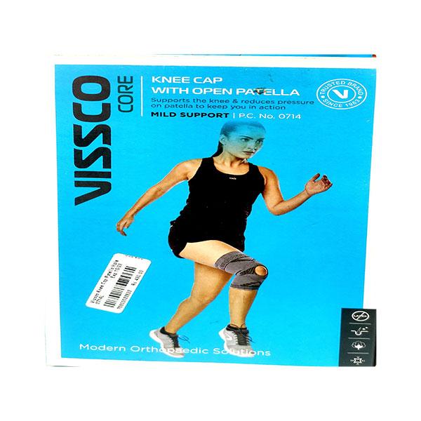 Vissco Core Knee Cap with Open Patella Mild Support (0714) (L) 1's ...