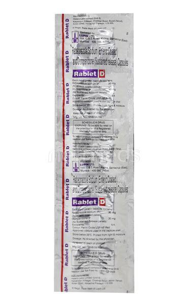 Rablet D Capsule 10'S