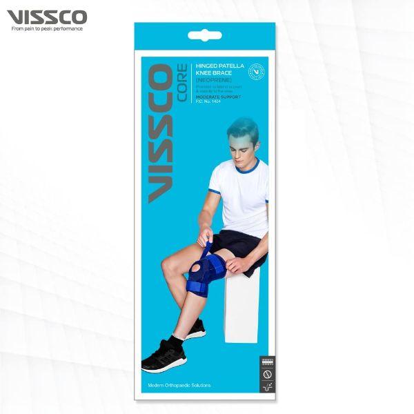 Buy Vissco Core Hinged Patella Knee Brace Moderate Support (1404) (XXL ...
